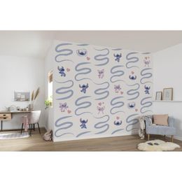 Komar Fototapete &raquo;Digitaldruck Vlies - Lilo und Stitch Be Kind - Gr&ouml;&szlig;e 300 x 250 cm&laquo; bedruckt glatt Kinderzimmer bunt Vlies Rollen: 1