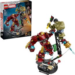 Lego Konstruktionsspielsteine &raquo;Duell der Giganten: Hulkbuster vs. Hulk (76343), Lego Super Heroes&laquo; rot Einheitsgr&ouml;&szlig;e Konstruktionsspielsteine