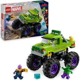 Lego Konstruktionsspielsteine &raquo;Hulk-Truck vs. Thanos (76312), Lego Super Heroes&laquo; Made in Europe bunt Einheitsgr&ouml;&szlig;e Konstruktionsspielsteine