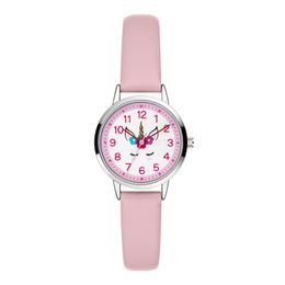 Cool Time Damen Cool Time Quarzuhr &raquo;The Cool Rose Unicorn&laquo; Armbanduhr, Kinderuhr, M&auml;dchen, analog rosa Einheitsgr&ouml;&szlig;e