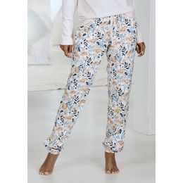 Vivance Dreams By Lascana Damen Vivance Dreams by Lascana Pyjamahose mit Allover-Muster rosa 32/34, N-Gr