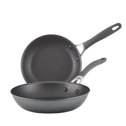 Circulon Bratpfanne &raquo; A1 Pfannenset 2tlg.&laquo; Aluminium Set, 2 tlg. Sehr widerstandsf&auml;hige Antihaftbeschichtung grau Einheitsgr&ouml;&szlig;e
