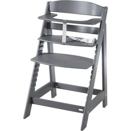 Roba Hochstuhl &raquo;Sit Up Flex&laquo; () aus Holz grau B/H/T: 45cm x 80cm x 54cm