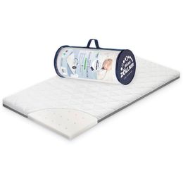 Julius Z&ouml;llner Kindermatratze &raquo;Travelsoft Premium, Matratze 120x60 cm Ideal f&uuml;r Reisen!&laquo; 5 cm hoch 1 Stk. tlg. Rollbare Matratze f&uuml;r Reisebetten &ndash; inklusive 
