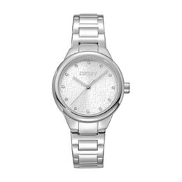 DKNY Damen DKNY Quarzuhr &raquo;Everyday&laquo; Armbanduhr, Damenuhr, Edelstahlarmband, analog Einheitsgr&ouml;&szlig;e