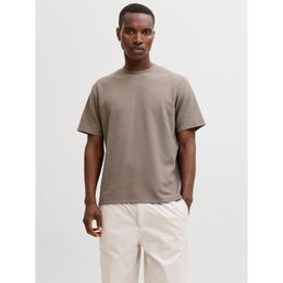 Jack & Jones Jack & Jones Herren Rundhalsshirt &raquo;JJEAUSTIN TEE SS NOOS&laquo; Materialmix, relaxed fit S