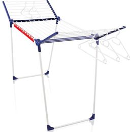 Leifheit W&auml;schest&auml;nder &raquo;Pegasus 200 Solid&laquo; inkl. 2 Kleinteilehalter blau Kunststoff, Stahl Einheitsgr&ouml;&szlig;e