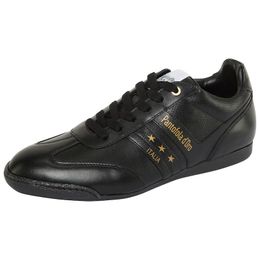Pantofola d'Oro Pantofola D ́oro Herren Pantofola d ́Oro Sneaker &raquo;VASTO LOW&laquo; Obermaterial aus Leder, Gummilaufsohle, mit Schn&uuml;rung schwarz 41