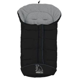 Heitmann Felle Fu&szlig;sack &raquo;Eisb&auml;rchen - Winterfu&szlig;sack Copy Fleece&laquo; mit Fleecefutter, Mumienform m&ouml;glich, f&uuml;r Kinderwagen, waschbar grau Einheitsgr&ouml;&szlig;e Fu&szlig;sack