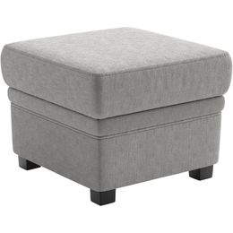 Sit & More sit&more Polsterhocker &raquo;Savona, B: 58 cm&laquo; individuell zu kombinieren 100% Polyester B/H/T: 58cm x 45cm x 58cm, Chenille, ohne Stauraum