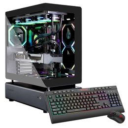 GAMEMAX Gaming-PC &raquo;N80 BK 8050 AMD Ryzen 5 9600X 32GB DDR5 1TB SSD RX 9070&laquo; Windows 11, DDR5 RAM, Wasserk&uuml;hlung bunt WLAN AX (Wi-Fi 6E) & Bluetooth 