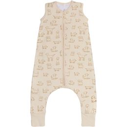 fillikid Babyschlafsack &raquo;mit Beinen, TOG 2,5&laquo; f&uuml;r das ganze Jahr und Raumtemperaturen von 15-21&deg;C 92, Rei&szlig;verschlussmitte Babyschlafsack