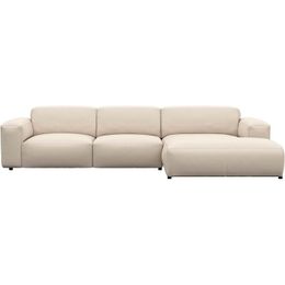 FLEXLUX Ecksofa &raquo;Lucera bequem und komfortabel durch hochwertigen Sitzaufbau, L-Form&laquo; modern & anschmiegsam, Kaltschaum, Stahl-Wellenunterfederung 