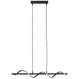 Brilliant LED Pendelleuchte &raquo;Eunice&laquo; 1 Stk. Neutralwei&szlig; 80 cm Breite, 2600 lm, 4000 K, h&ouml;henverstellbar, matt Schwarz schwarz 1 Stk.