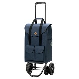 Andersen Einkaufstrolley &raquo;Quattro Shopper Jacob&laquo; blau Polyester Einheitsgr&ouml;&szlig;e
