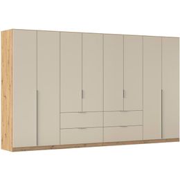 OTTO home Dreht&uuml;renschrank &raquo;Kleiderschrank Schrank Garderobe AGORDO mit Dekor- oder Hochglanzfront&laquo; in zwei Griff-Farben, Breite 360 cm, mit 