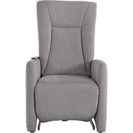 Sit & More sit&more TV-Sessel &raquo;Melissa&laquo; wahlweise elektrisch oder manuell verstellbar, optional Aufstehhilfe grau 100% Polyester Struktur fein, elektrisch 