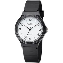 Regent Uhren Regent Herren Quarzuhr Armbanduhr, Herrenuhr, Damenuhr, analog schwarz Einheitsgr&ouml;&szlig;e