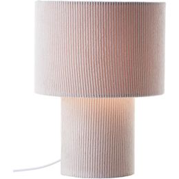 LeGer Home by Lena Gercke Tischleuchte &raquo;Kathleen Cordleuchte&laquo; E27 1 Stk. Cordstoff, H 30 cm, &Oslash; 23 cm, E27, Cord, Stoffleuchte, Tischlampe beige 1, &Oslash; 