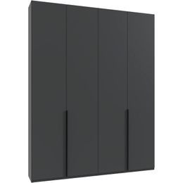 wimex Kleiderschrank &raquo;Mugano,in 5 Breiten,2 H&ouml;hen,2 Tiefen, viele Farben, Made in Germany&laquo; in Basic oder Premium Ausstattung, mit langen Griffen aus Metall,