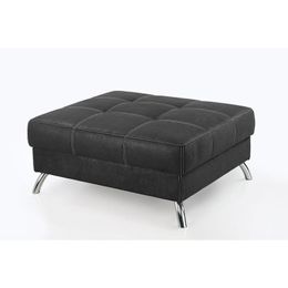 Jockenh&ouml;fer Hocker &raquo;San Francisco, B: 103 cm&laquo; grau Luxus-Microfaser in Antiklederoptik (100% Polyester);Luxus-Microfaser ALCATOP (100% Polyester);Microfaser 
