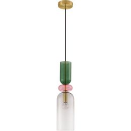 NOVA LUCE H&auml;ngeleuchten &raquo;MURANO&laquo; E14 1 Stk. Ohne Beleuchtung gr&uuml;n 1, &Oslash; 10,8cm H: 198cm, 1 Stk.