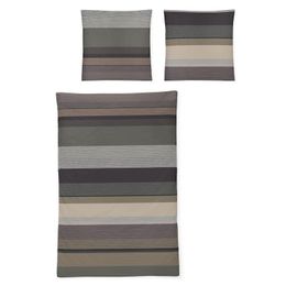 Irisette Bettw&auml;sche &raquo;Sky 8424&laquo; 3 Stk. edel und hochwertig bunt Mako-Satin, Obermaterial: 100% Baumwolle B/L: 240cm x 220cm, 1 Stk., 2 Stk., Mako-Satin, B/L: 