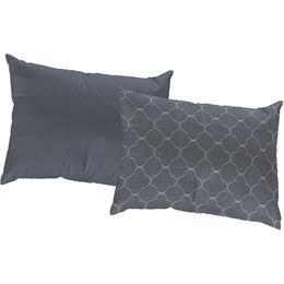 Adam Dekokissen &raquo;Indian Cortezada Light&laquo; mit Ornamenten, Wendekissenh&uuml;lle ohne F&uuml;llung, 1 St&uuml;ck blau Baumwolle B/L: 60cm x 40cm, 1 Stk.