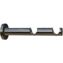 Indeko Kombitr&auml;ger &Oslash; 20 mm f&uuml;r Vorhangstangen und Innenlaufsysteme silber &Oslash; 2cm, 2 l&auml;ufig