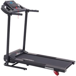 Christopeit Sport Laufband &raquo;CS 3000&laquo; bis max. 8 km/h, klappbar, 120 kg max. Benutzergewicht schwarz Einheitsgr&ouml;&szlig;e Laufband