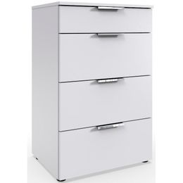wimex Schubkastenkommode &raquo;Level by fresh to go&laquo; 4 Schubladen mit soft-close Funktion, 54cm breit, 84cm hoch wei&szlig; Holzwerkstoff B/H/T: 54cm x 84cm x 41cm, 4 