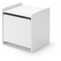 Vipack Nachtkonsole &raquo;Kiddy, mit 1 Dreht&uuml;r, dahinter ein gro&szlig;es Fach&laquo; B/H/T ca. 40x40x36cm, MDF lackiert, in verschiednen Farben erh&auml;ltlich, standfest gebaut,