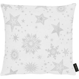 Apelt Dekokissen &raquo;9602&laquo; Kissenh&uuml;lle mit F&uuml;llung, 1 St&uuml;ck bunt Polyester B/L: 39cm x 39cm, 1 Stk.