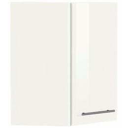 Optifit Eckh&auml;ngeschrank &raquo;Bern&laquo; wei&szlig; wei&szlig;, B/H/T: 60cm x 70,4cm x 34,9cm, T&uuml;ren: 1 Stk.