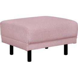 Home Affaire Polsterhocker &raquo;AGNIA B/T/H: 70/64/43 cm&laquo; passend zur Serie, auch in Cord und Boucl&eacute; rosa 100% Polyester B/H/T: 70cm x 43cm x 64cm, 