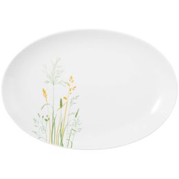 Seltmann Weiden Servierplatte &raquo;Liberty&laquo; Platte oval wei&szlig; Porzellan B/H/L: 24,2cm x 3,1cm x 35,1cm
