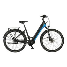 Prophete Unisex &raquo;Geniesser 6.8&laquo; 7 Gang Shimano Nexus Schaltwerk Nabenschaltung Mittelmotor 250 W schwarz 48cm, 28 Zoll (71,12cm)