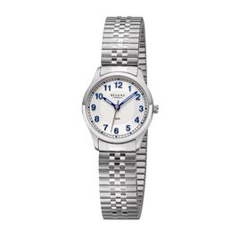 Regent Uhren Regent Damen Quarzuhr Armbanduhr, Damenuhr, Edelstahlarmband, analog silber Einheitsgr&ouml;&szlig;e