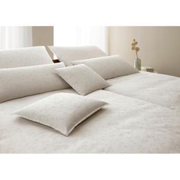 Elegante Bettw&auml;sche &raquo;Delight&laquo; 2 Stk. angenehmes Hautgef&uuml;hl Jacquard-Satin, Obermaterial: 100% Baumwolle B/L: 135cm x 200cm, 1 Stk., 1 Stk., Jacquard-Satin, B/L