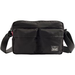 Levi's Levi's Damen Schultertasche mit 2 Vordertaschen schwarz B/H/T: 25cm x 17cm x 5cm