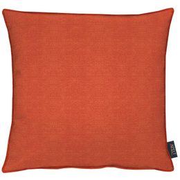 Apelt Dekokissen &raquo;Morris&laquo; Kissenh&uuml;lle ohne F&uuml;llung, 1 St&uuml;ck rot Kunstfaser, Polyester B/L: 46cm x 46cm, 1 Stk.