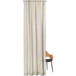 Sch&ouml;ner Wohnen Kollektion SCH&Ouml;NER WOHNEN-Kollektion Vorhang &raquo;Linear&laquo; verdeckte Schlaufen 1 Stk. tlg. beige Chenille, Polyester 250cm, verdeckte Schlaufen, 130cm