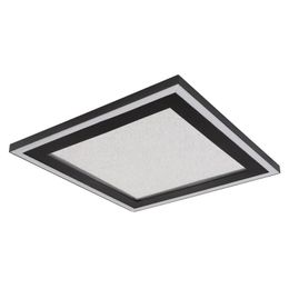 Globo LIGHTING LED Deckenleuchte &raquo;DAVIES&laquo; LED-Modul 1 Stk. Warmwei&szlig; Deckenlampe, Designleuchte, Wohnzimmer, Schlafzimmer schwarz 1 Stk.