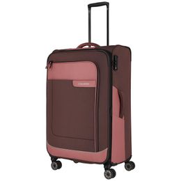 Travelite Damen Travelite Weichgep&auml;ck-Trolley &raquo;VIIA, verschiedene Gr&ouml;&szlig;en und Farben&laquo; 91 l 4 Rollen Reisegep&auml;ck Trolley Koffer Weichgep&auml;ck TSA Schloss 