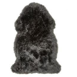 LUXOR living Fellteppich &raquo;Schaffell Namika&laquo; fellf&ouml;rmig 50 mm H&ouml;he echtes Lammfell, weich & flauschig, gro&szlig;e Farbauswahl, in 2 Gr&ouml;&szlig;en schwarz Lammfell 