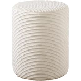 Maintal Polsterhocker &raquo;Wiesenbach&laquo; in Cord Bezug beige Cord