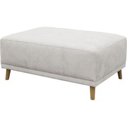 OTTO home Hocker &raquo;Greve&laquo; Polsterhocker Greve passend zum Sofa, Breite 104 cm wei&szlig; 100% Polyester B/H/T: 104cm x 44cm x 73cm, Luxus-Microfaser weich