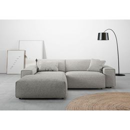Home Affaire Ecksofa &raquo;Glimminge L-Form auch in Breitcord, Feincord + Easy care-Bezug,&laquo; Breite 234, Zierkissen silber 96% Polyester, 4% Polyacryl B/H/T