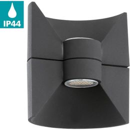 Eglo Wandleuchte &raquo;REDONDO Wandlampe, Au&szlig;enlampe, Aluguss, Terasse, Garten, IP44, Lampe&laquo; LED-Board Warmwei&szlig; Wand-/Deckenleuchte, L16 x H17,5 x AL12,5 
