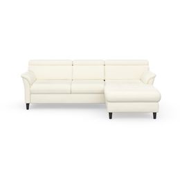 Sit & More sit&more Ecksofa &raquo;Marano L-Form&laquo; inklusive Kopfteilverstellung, optional Schlaffunktion & Bettkasten beige 98% Polyester, 2% Polyamid B/H/T: 257cm x 